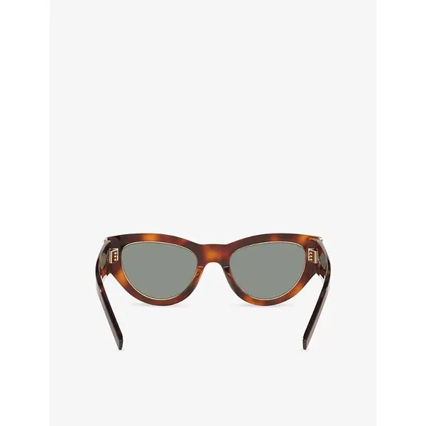 Saint Laurent Cat-eye Tortoiseshell Acetate Sunglasses