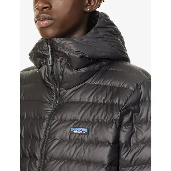 Patagonia Hooded Puffer Jacket - Black
