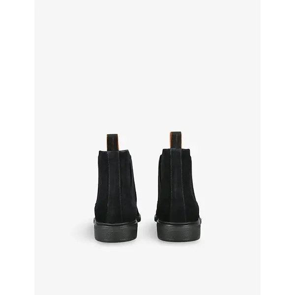 Santoni Suede Chelsea Boots
