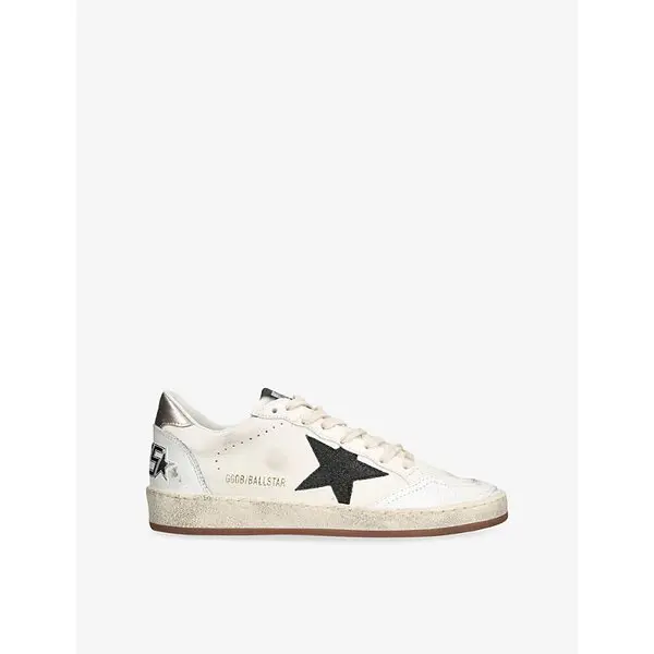 GOLDEN GOOSE Ball-star Leather Low-top Trainers - White/oth