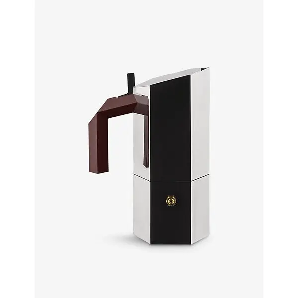 ALESSI Menhir Espresso 3-cup Maker Stainless-steel Coffee Maker - Silver