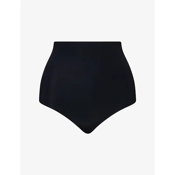 Commando Classic Control Microfibre Thong - Black