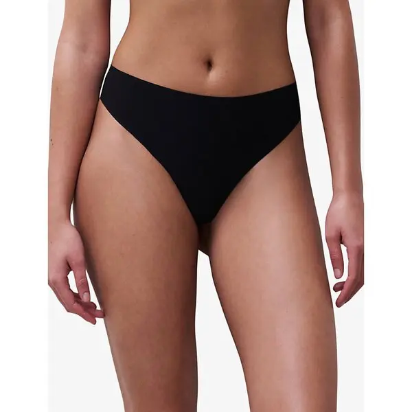 Chantelle Soft Stretch Seamless One-size Thong - Black