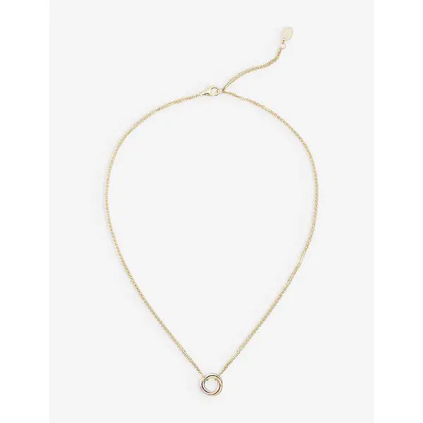 Cartier Trinity Small 18ct Gold Pendant Necklace - Multicolour