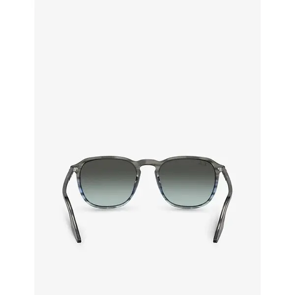 Ray-ban Rb2203 Square-frame Sunglasses - Blue