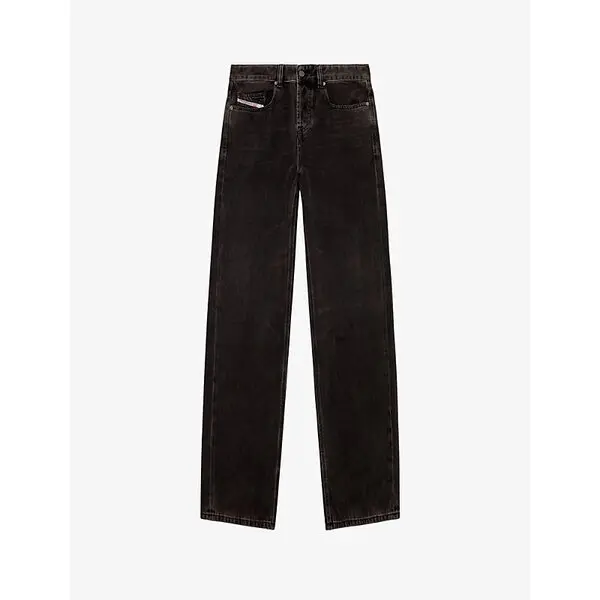 DIESEL® 001 D-macro Straight-leg Denim Jeans