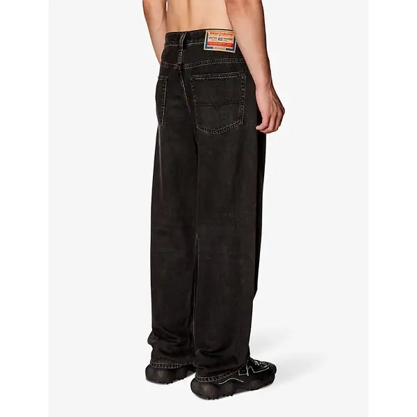 DIESEL® 001 D-macro Straight-leg Denim Jeans