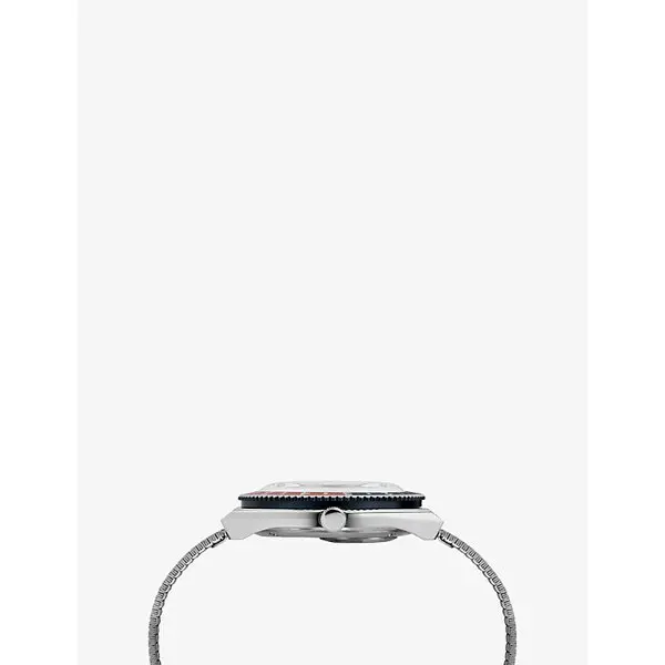 TIMEX Q Diver Reissue Stainless Steel Bracelet Watch