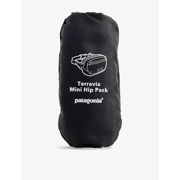 Patagonia Terravia Mini Logo-patch Shell Bum Bag - Black