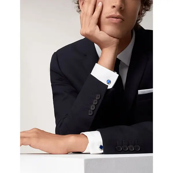 Cartier Santos De Palladium-coated Sterling- Cufflinks