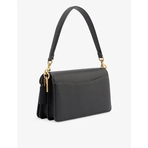 COACH Tabby 26 Pebbled-leather Shoulder Bag - B4/black