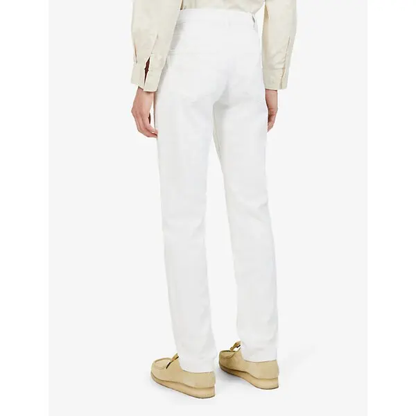 Paige Slim Straight-leg Stretch-denim Jeans