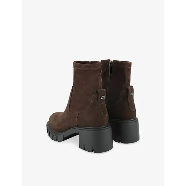 Kurt Geiger Sock Faux-leather Ankle Boots