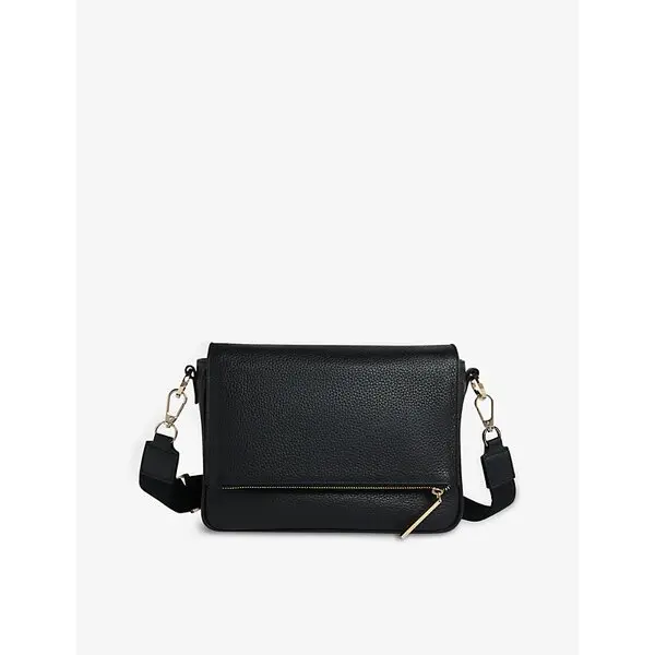 Whistles Large Bibi Leather Crossbody Bag