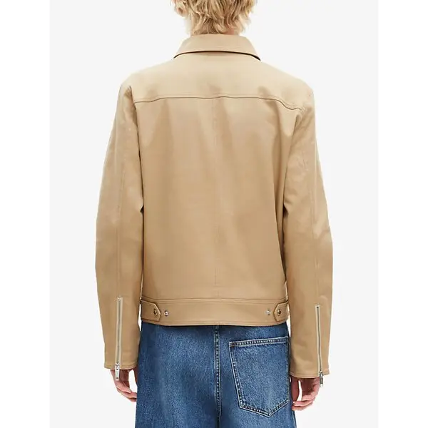 The Kooples Four-pocket Stretch-cotton Jacket