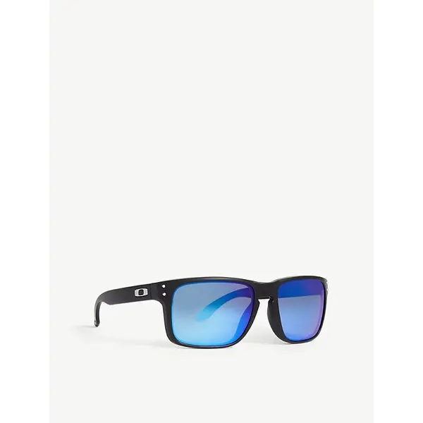 Oakley Holbrook O-matter Polarised Square-frame Sunglasses - Black