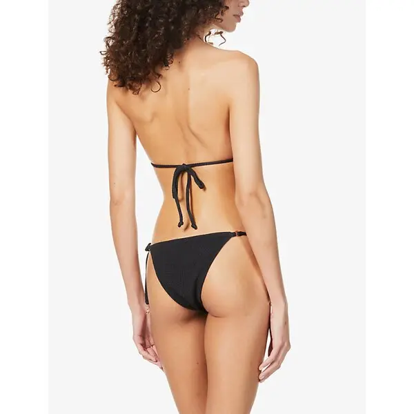 Seafolly Textured Triangle Bikini Top