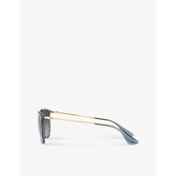 Ray-ban Round Frame Sunglasses - Blue