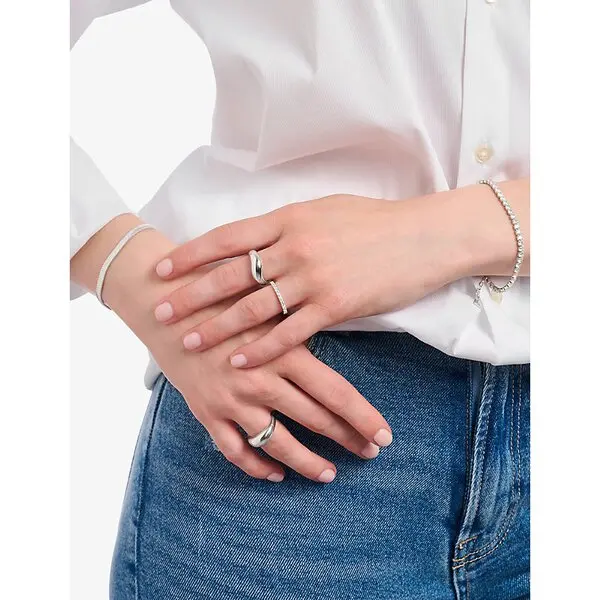 THOMAS SABO Organic Shape Sterling Ring