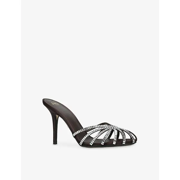 ALEVI MILANO Emily 95 Satin Heeled Mules