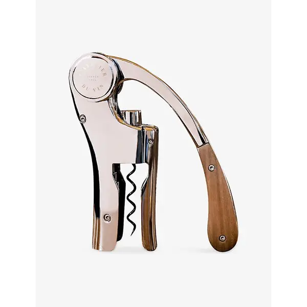 L'ATELIER DU VIN Oeno Motion Vertical Lever Corkscrew - Black