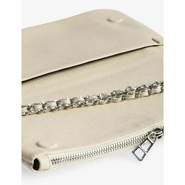 Zadig&Voltaire Rock Leather Clutch Bag - Flash