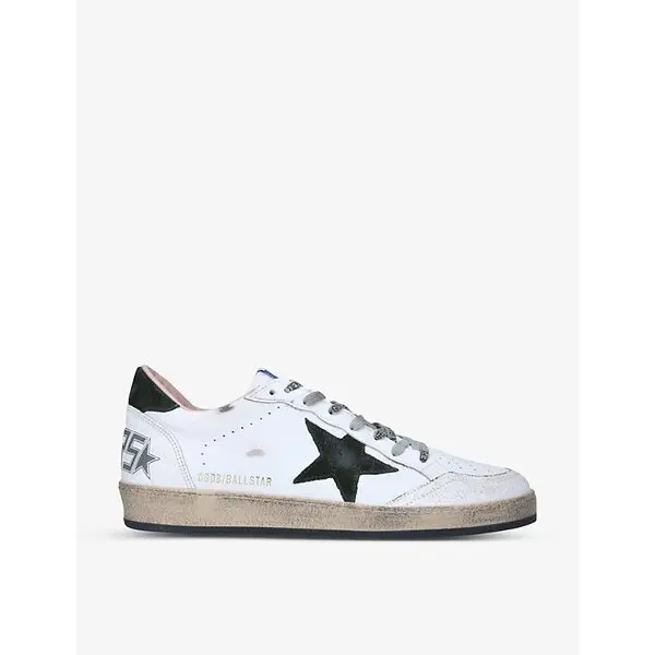 GOLDEN GOOSE Ballstar Leather Trainers - White/oth