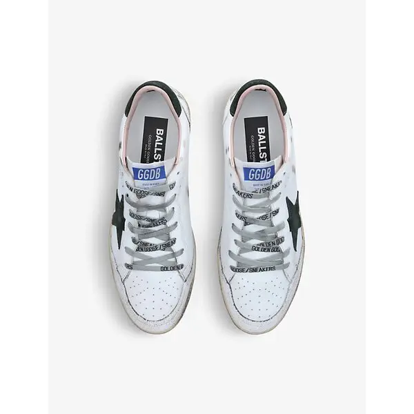 GOLDEN GOOSE Ballstar Low-top Leather Trainers - White/oth