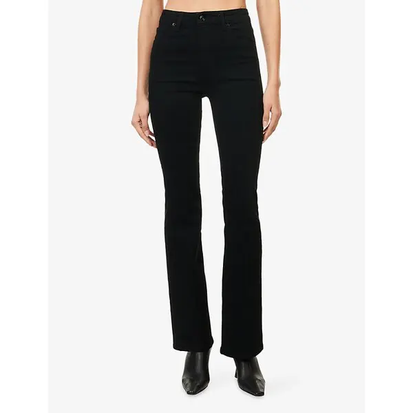 FRAME The Reboot Flared Stretch-denim Jeans