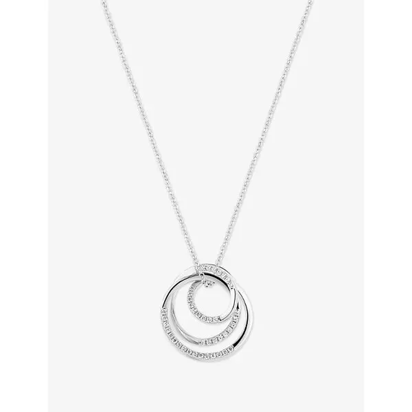 SIF JAKOBS Sterling And Cubic Zirconia Necklace