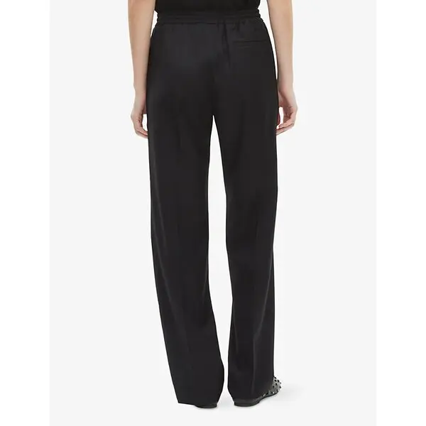 The Kooples Drawstring-waist Wool Trousers