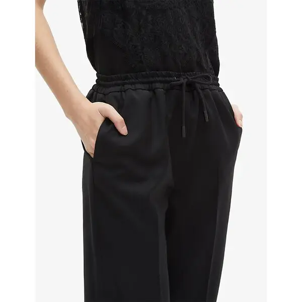 The Kooples Drawstring-waist Wool Trousers