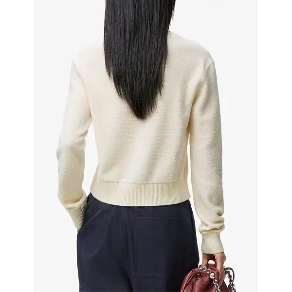 Loewe Embroidered Wool Knitted Jumper