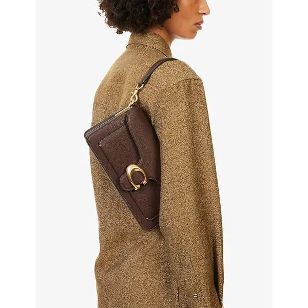 COACH Tabby 26 Leather Shoulder Bag