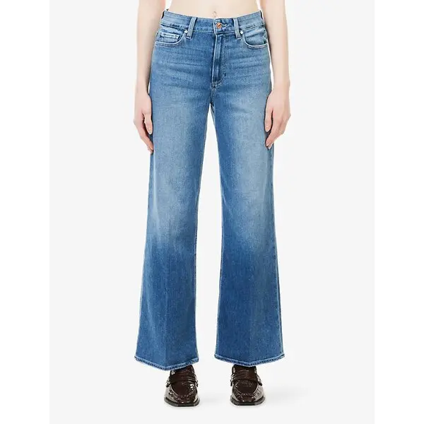Paige Vanessa High Rise Wide Leg Jeans