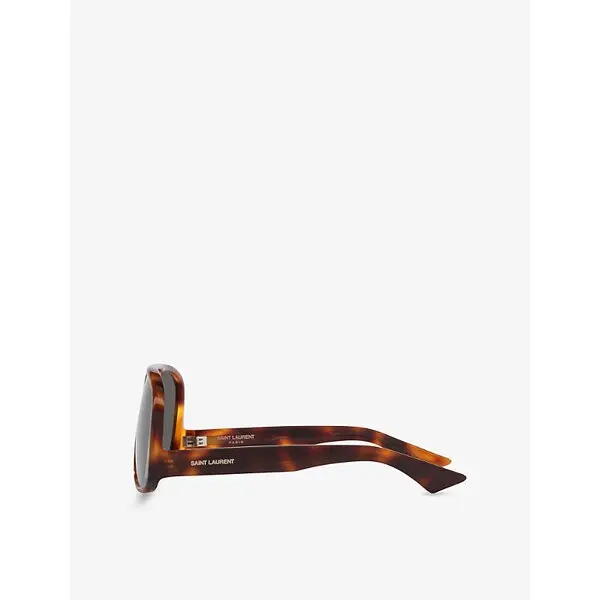 Saint Laurent Sl 652 Pilot-frame Acetate Sunglasses