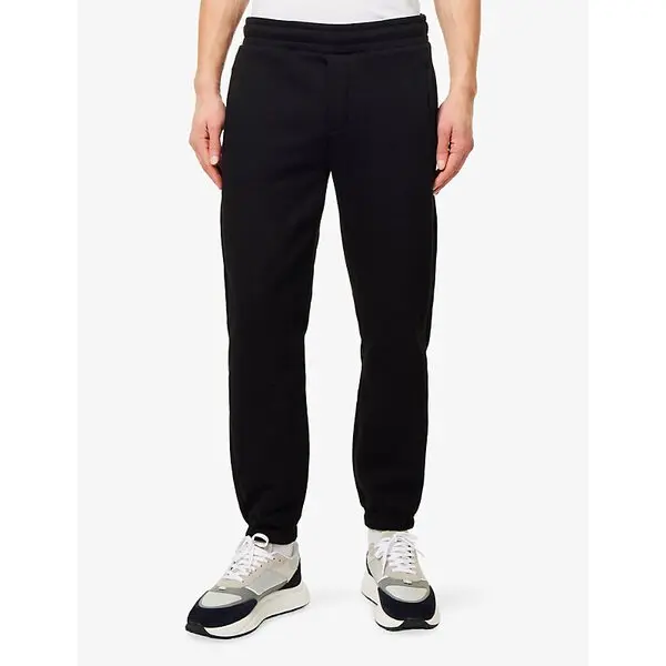 ARNE Relaxed-fit Cotton-blend Jogging Bottoms - Black