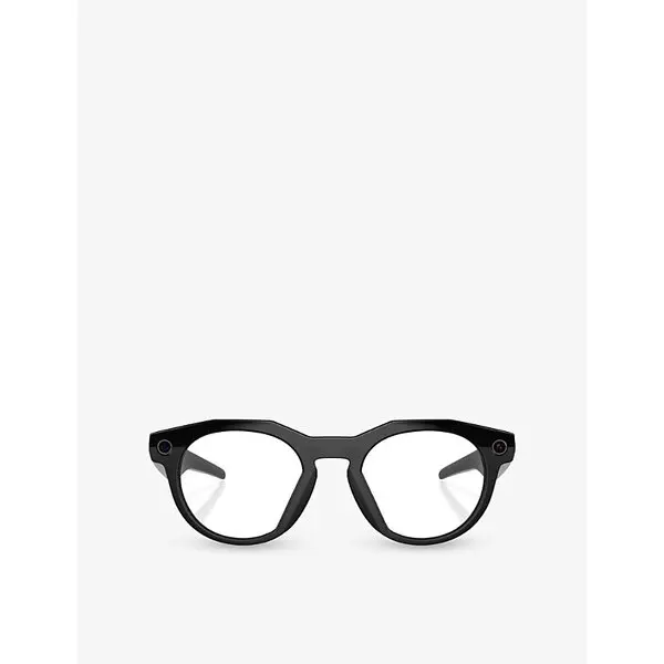 OAKLEY META Round Frame Eyeglasses - Black