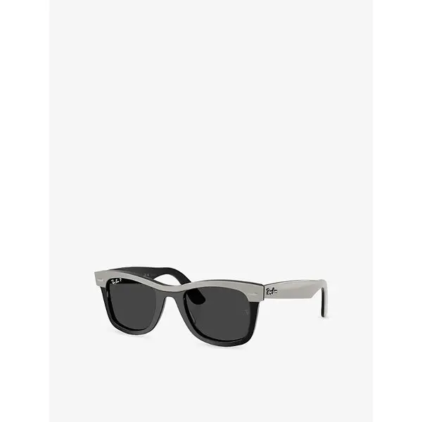 Ray-ban Wayfarer Rectangle-frame Acetate Sunglasses