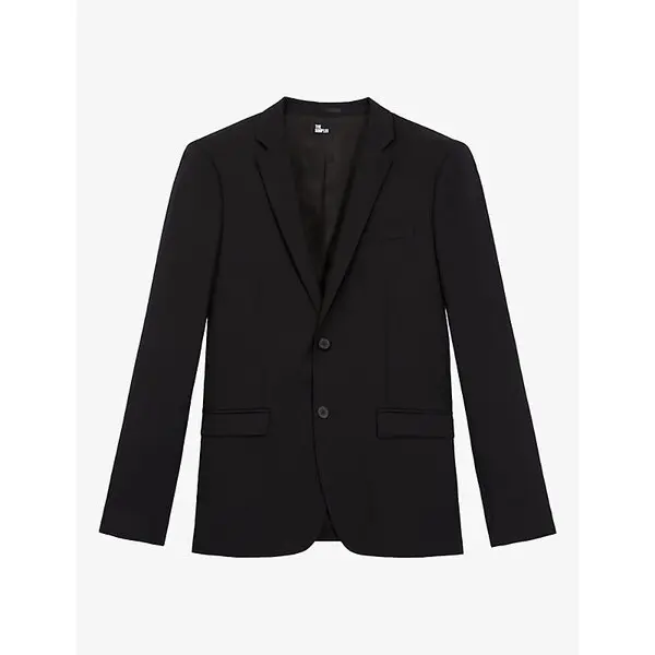 The Kooples Single-breasted Slim-fit Wool Suit Jacket