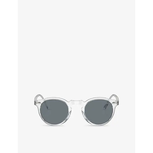 Oliver Spencer Gregory Peck Phantos Sunglasses - Clear