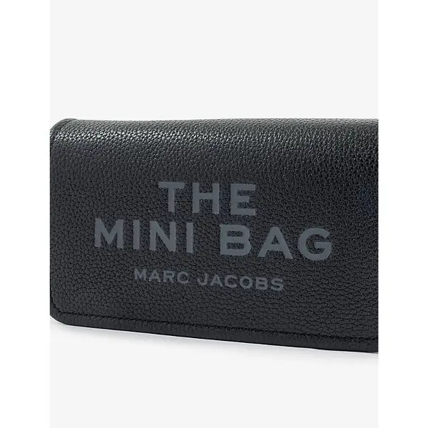 Marc Jacobs Mini Leather Crossbody Bag - Black