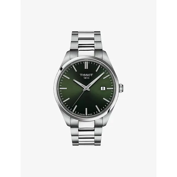 TISSOT Stainless Steel Quartz Watch - Green