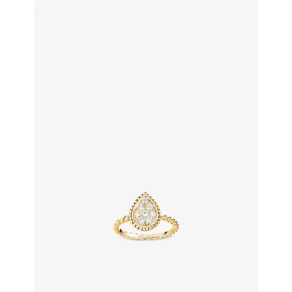 Boucheron Serpent Bohème 18ct -gold And Diamond Ring - Yellow