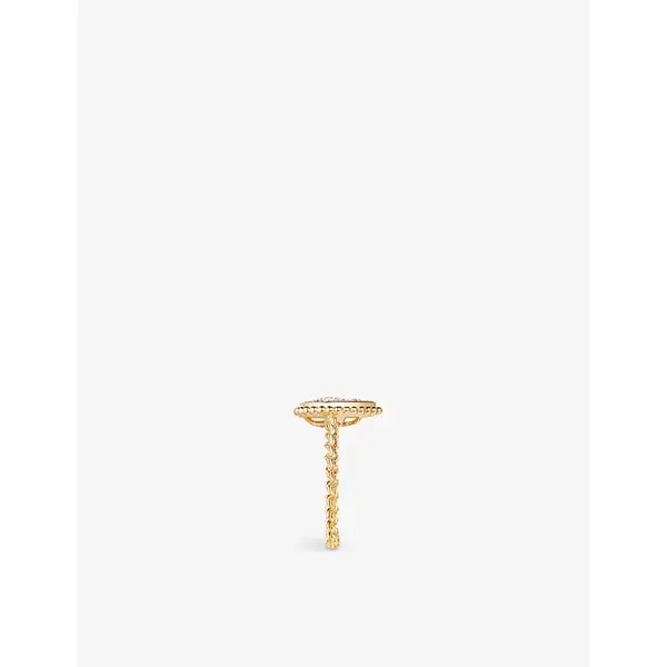 Boucheron Serpent Bohème 18ct Gold And Diamond Ring - Yellow