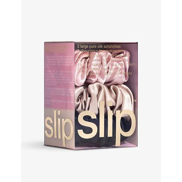 Slip Silk Scrunchies Pack Of Three - Multi