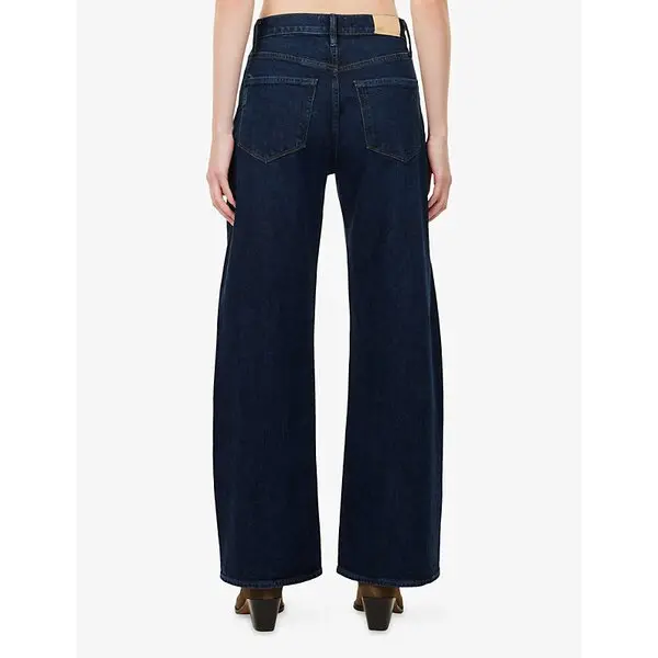 Paige Arellia Skimmer Barrel-leg Jeans