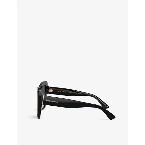 Dolce & Gabbana Butterfly-frame Acetate Sunglasses