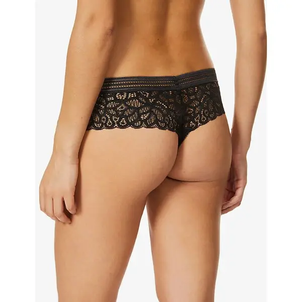 Wacoal Raffiné Lace Stretch-lace Tanga Briefs