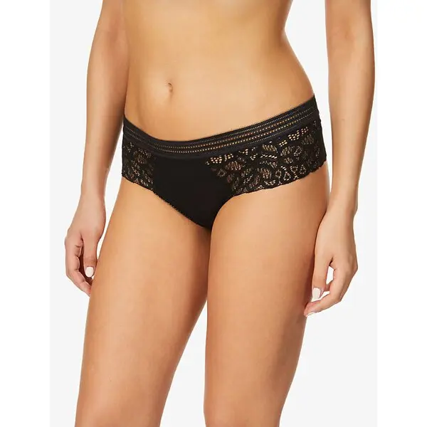 Wacoal Raffiné Lace Stretch-lace Tanga Briefs